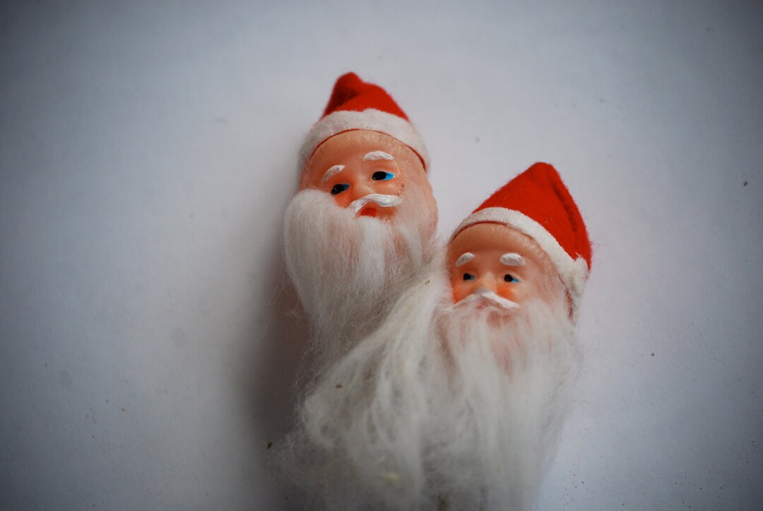 Vintage Santa Christmas Floral Picks, Japón, Kitsch - Etsy España