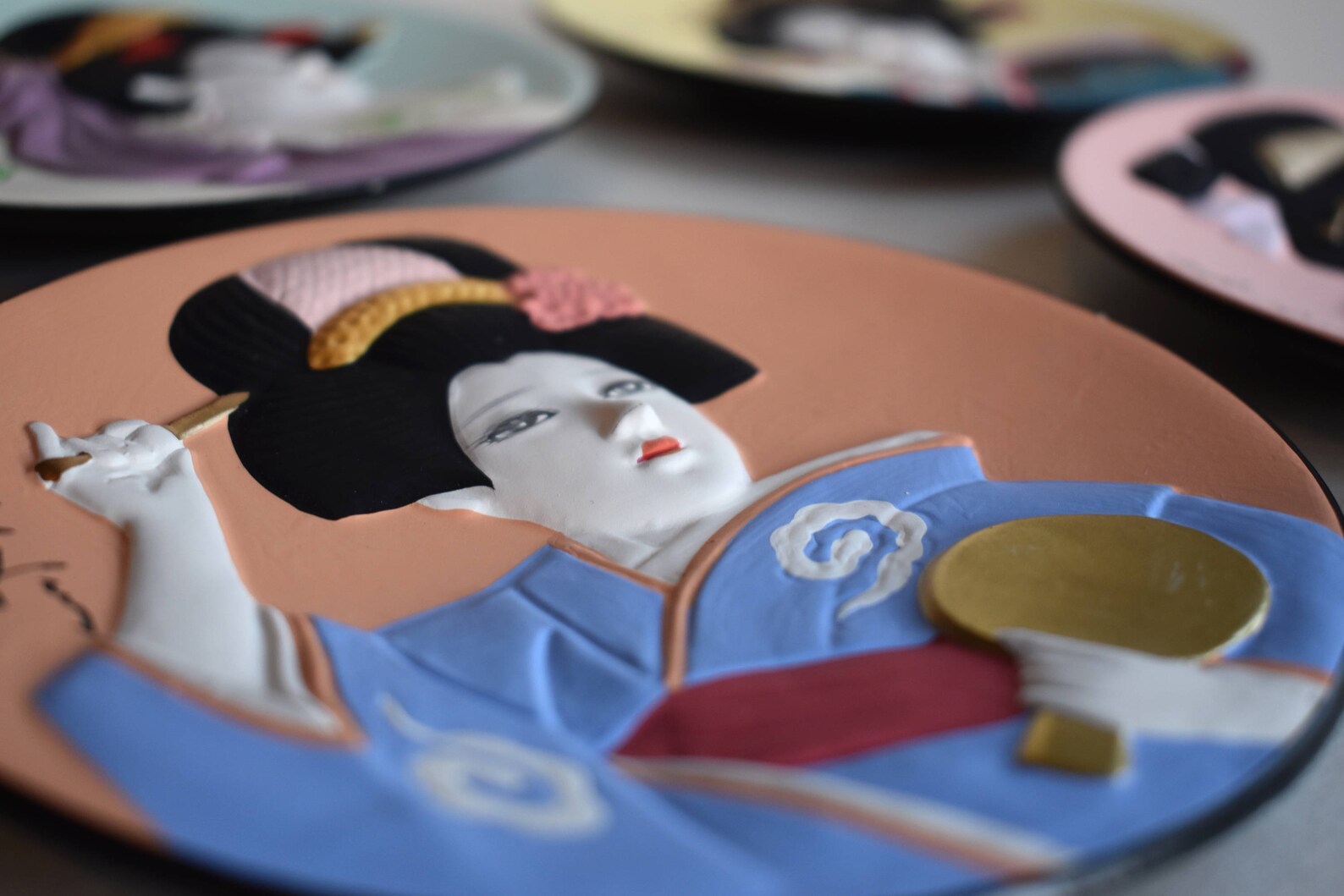 Vintage Set of 12 the Gentle Arts of the Geisha Hamilton | Etsy