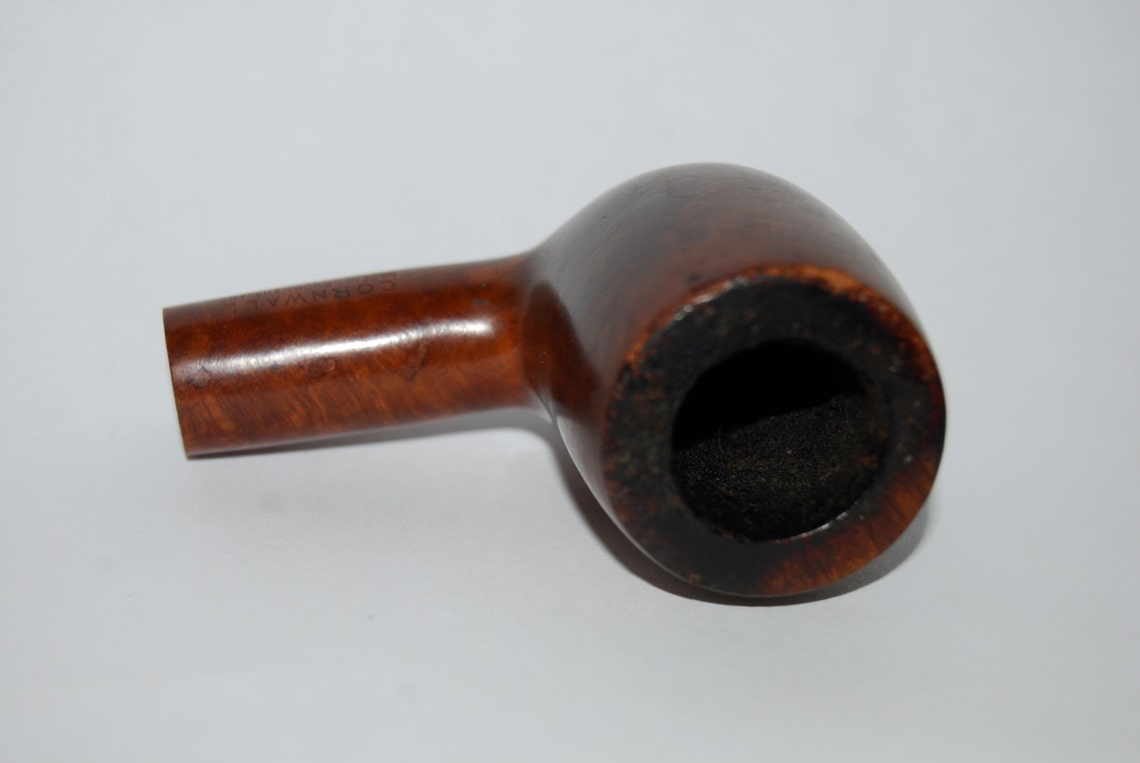 Vintage Estate Pipe Cornwall Made in England - Etsy