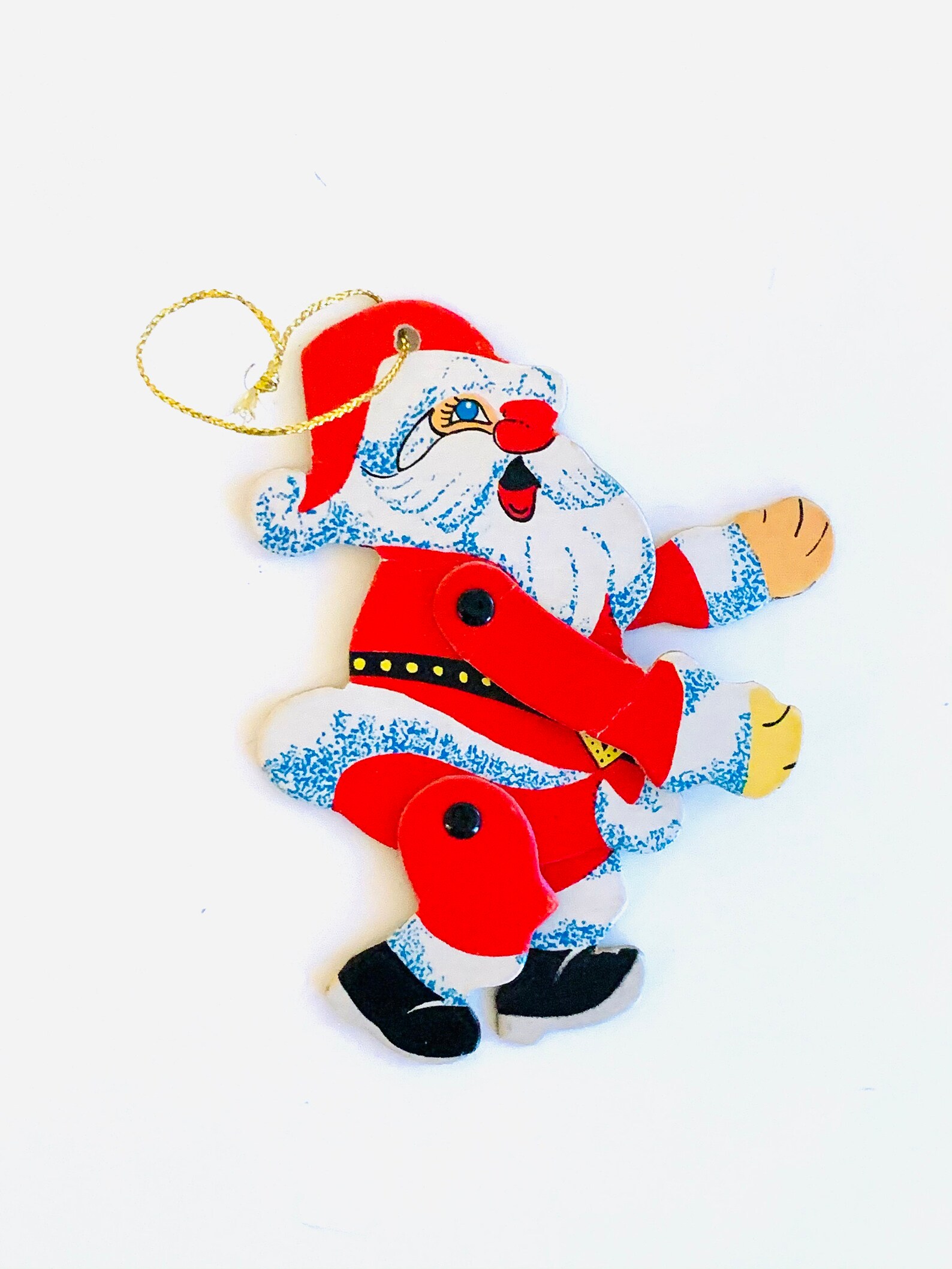 Vintage Paper Santa Clause Christmas Ornament - Etsy