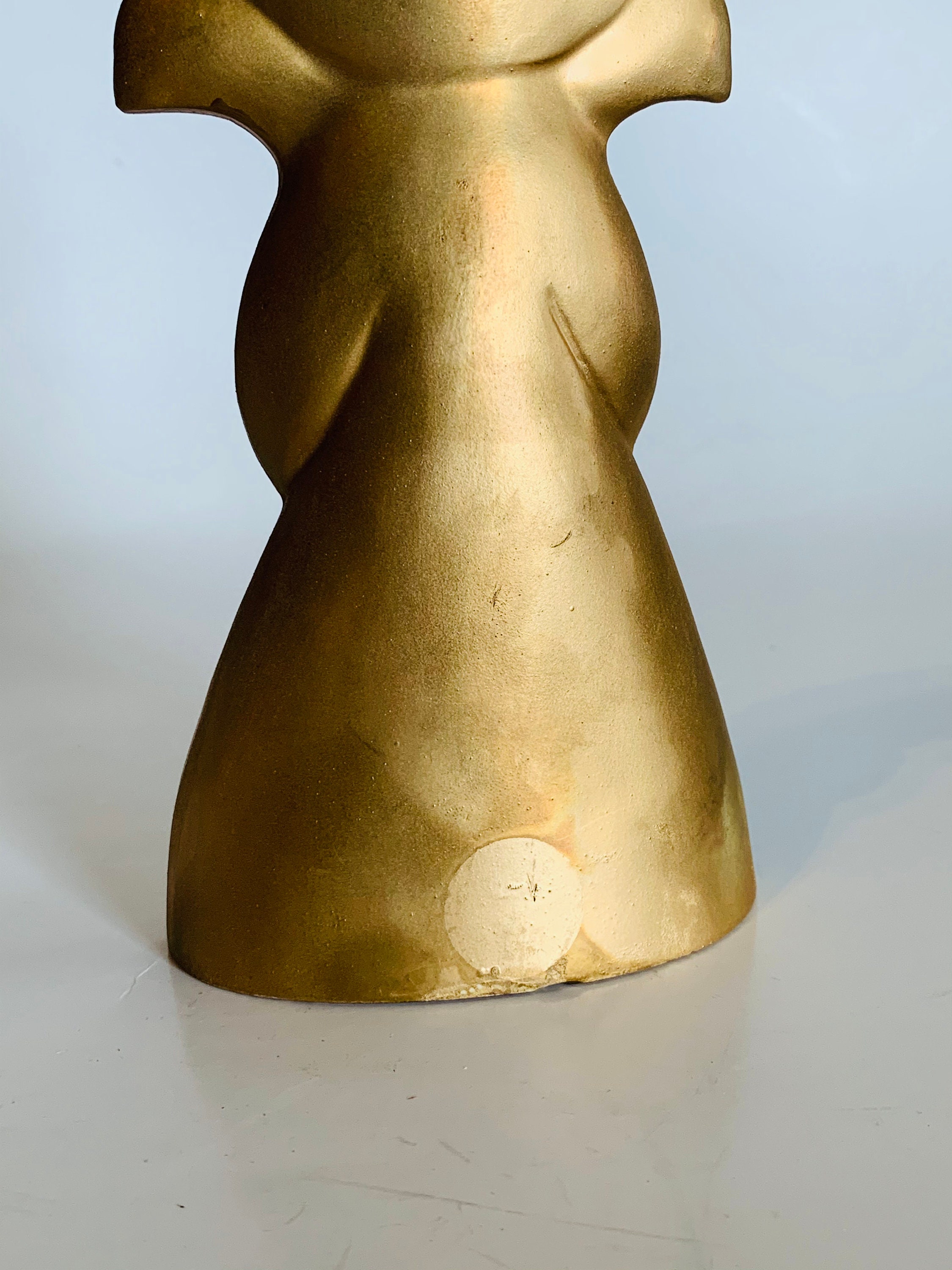 Vintage Angel Figurine in Gold Mid Century | Etsy