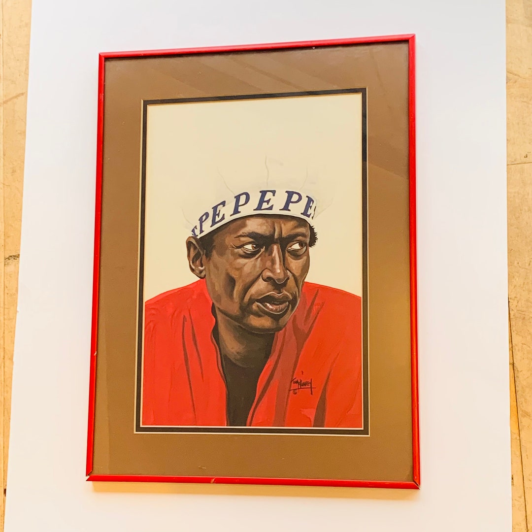 Vintage Original Tom Mckinney Painting, Framed, Portrait, Man - Etsy