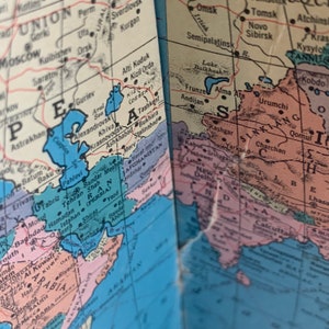 Vintage Plano-sphere, Paper Globe, H. M. Gousha Company - Etsy