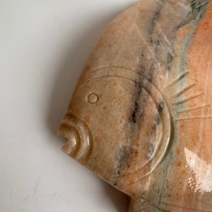 Vintage Carved Stone Tropical Fish - Etsy