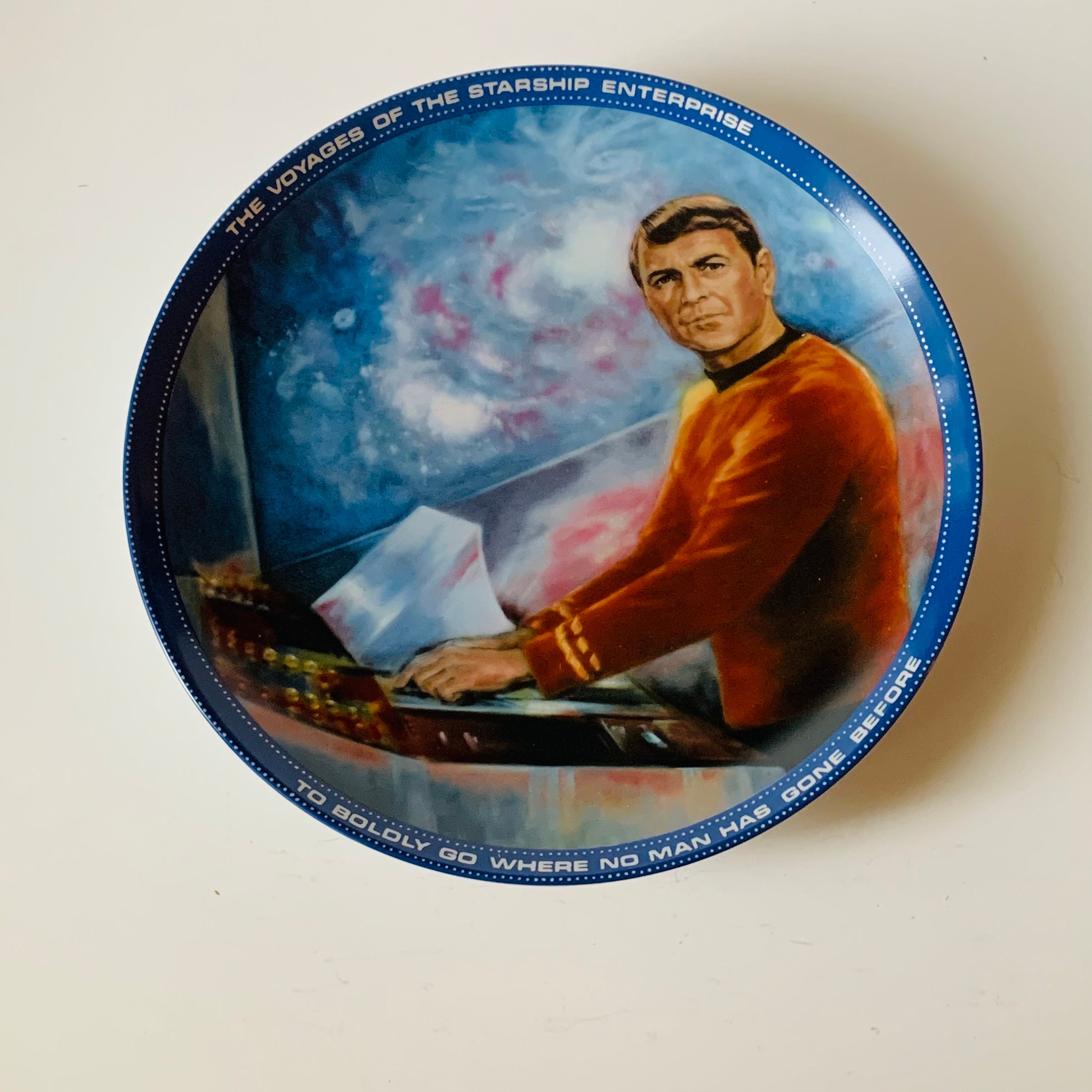 Vintage Star Trek Collector Plate Hamilton Collection | Etsy