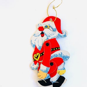 Vintage Paper Santa Clause Christmas Ornament - Etsy