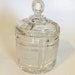 Antique George Duncan and Sons Pressed Glass Canister - Etsy