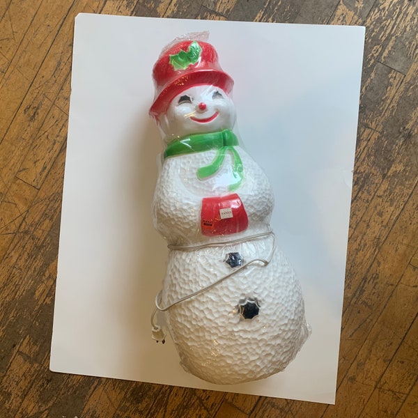 Blow Mold Snowman - Etsy