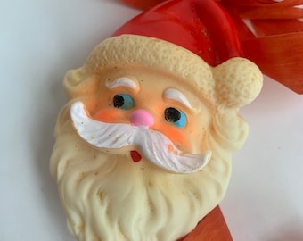 Plastic Santa Face | Etsy
