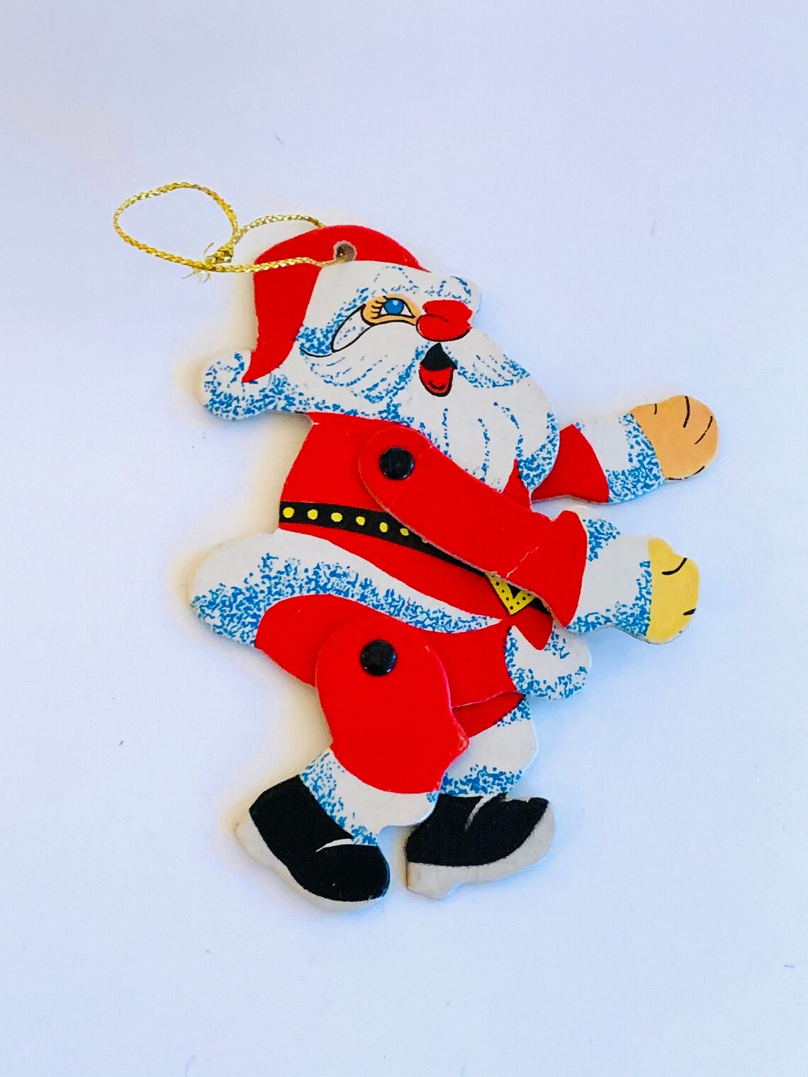 Vintage Paper Santa Clause Christmas Ornament - Etsy