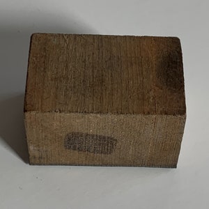 Vintage Newspaper Advertising Stamp Block - Etsy