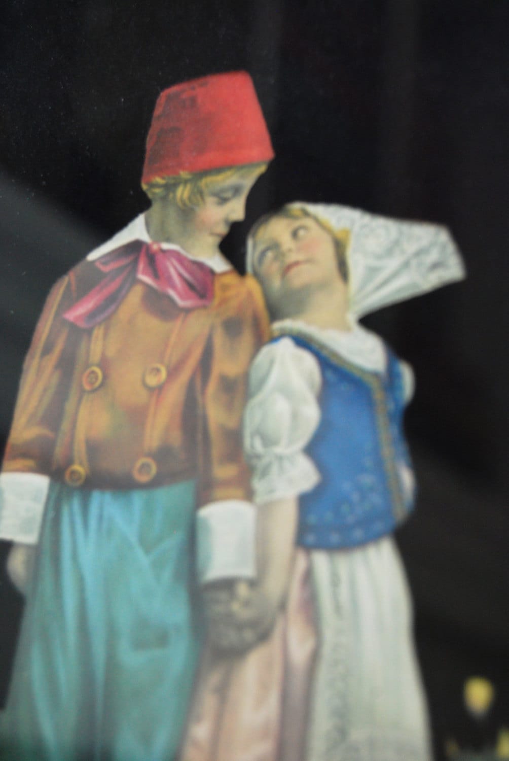 Vintage Holland Dutch Kids Framed Wall Art - Etsy