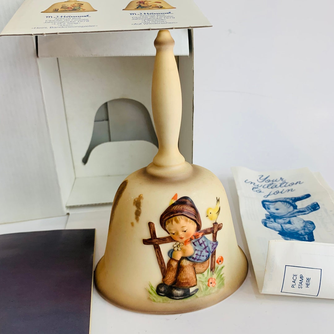 Vintage Goebel M.J. Hummel 1982 Bas-relief Bell With Box - Etsy