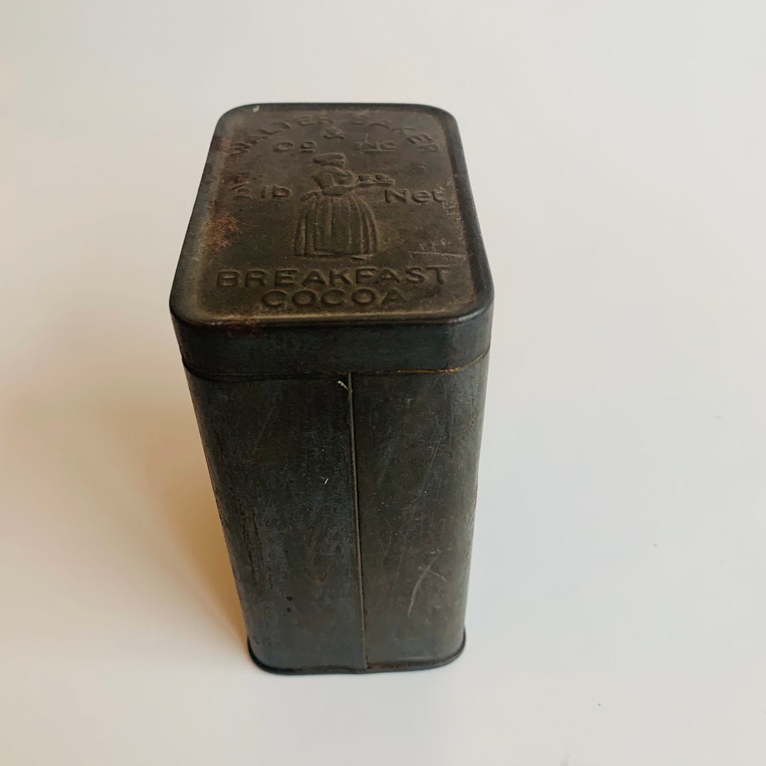 Vintage Walter Baker & Co Breakfast Hot Cocoa Tin - Etsy