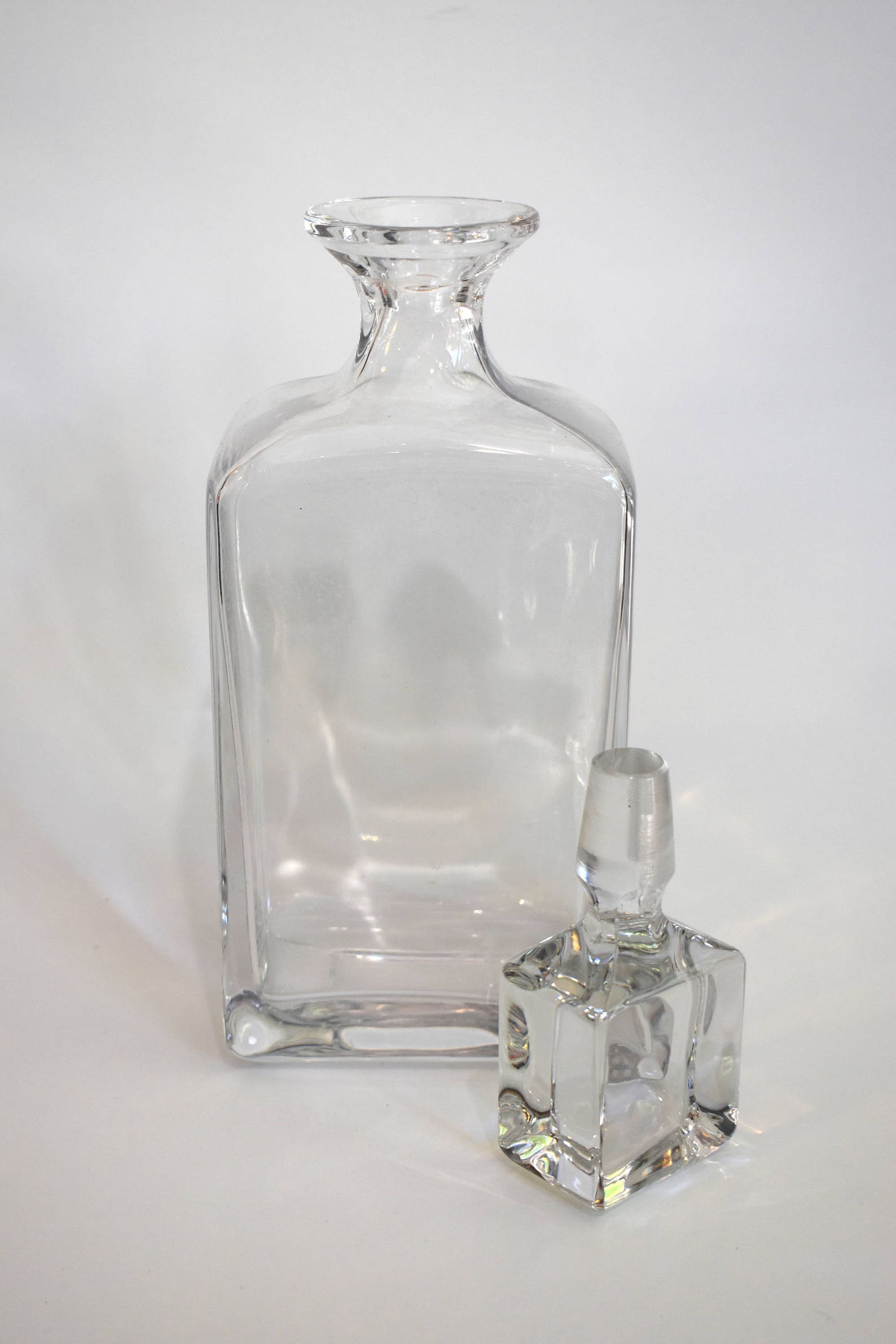 Vintage Glass Decanter - Etsy