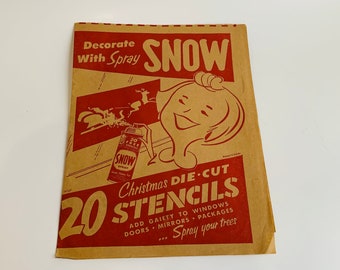 Snow Spray Stencils - Etsy