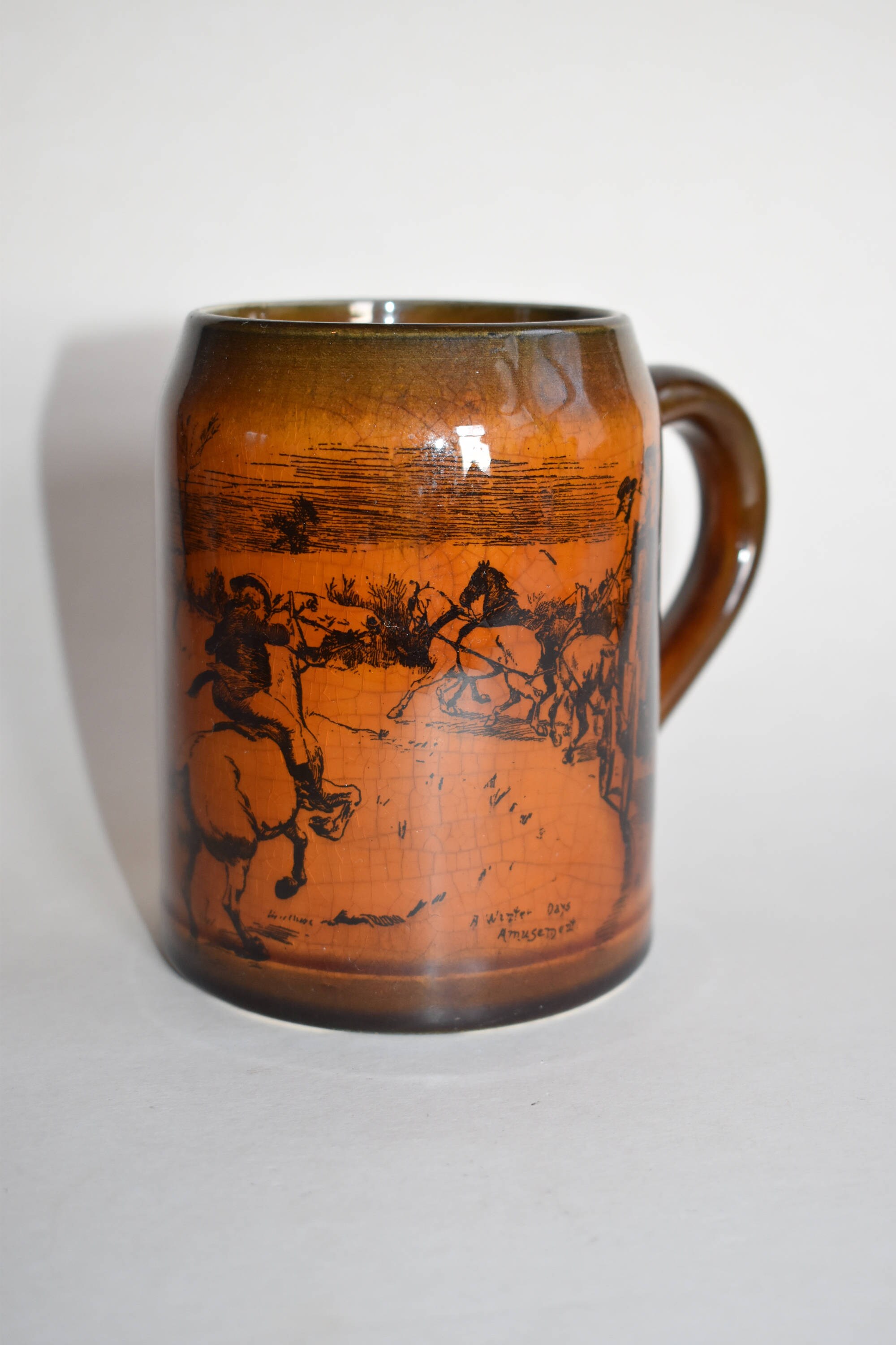 Vintage Macmillan Mug, Scenes From Coaching Days - Etsy
