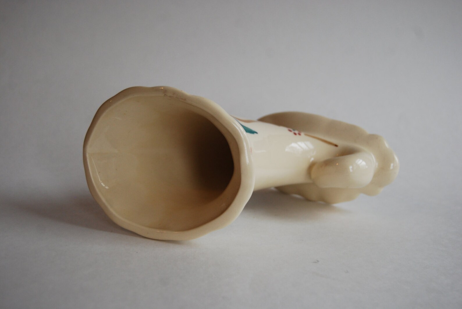 Vintage Pottery, Cornucopia, Art Pottery, Signed - Etsy