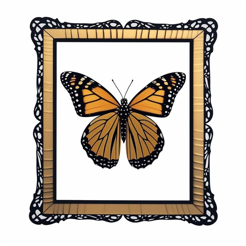 Monarch Butterfly Download, Aspect Ratio 1:1, Suitable for Printing and ...