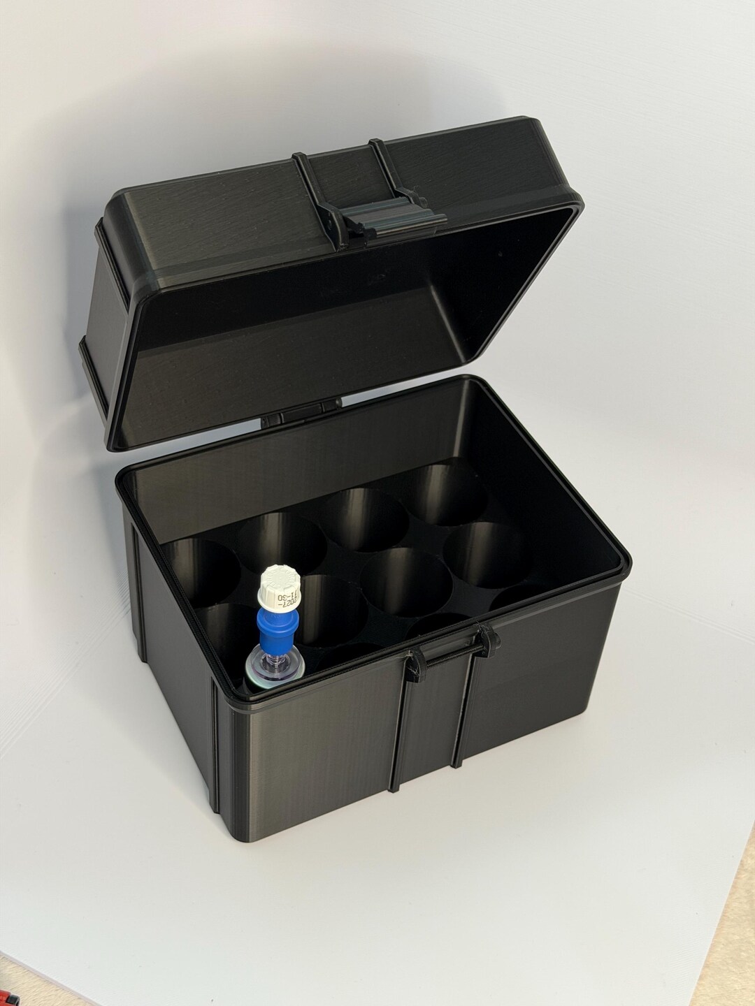 35mm Vial With Spike Case PREMIUM Box Storage- (holds 12 Vial With ...