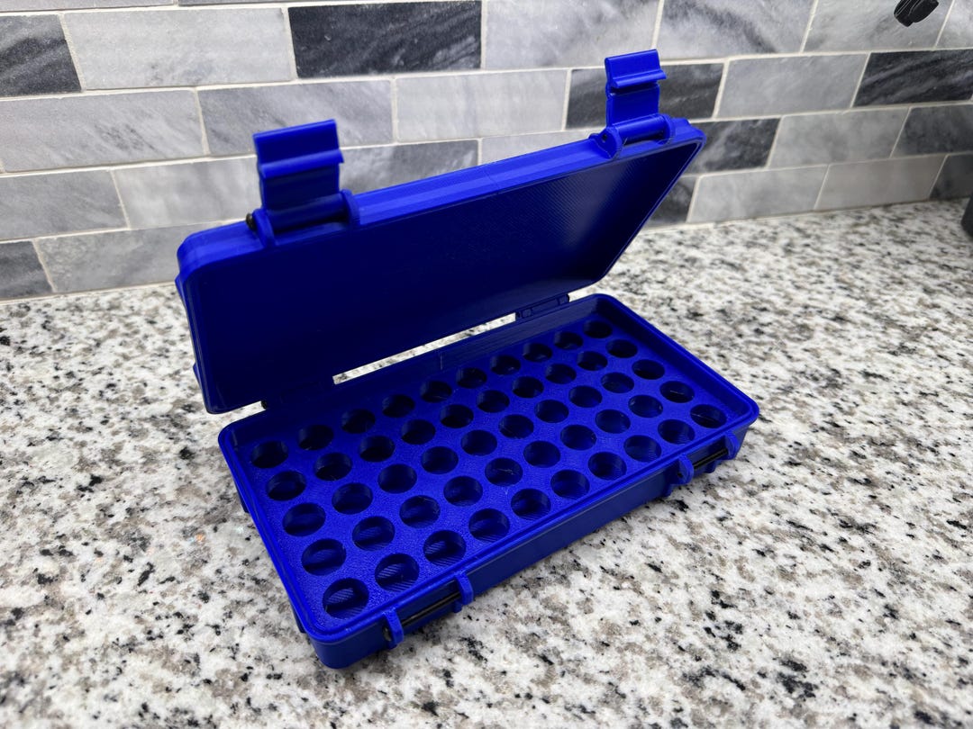 3ml Peptide Vial Case Storage Box V2 for Travel/storage 5x10 holds 50 ...