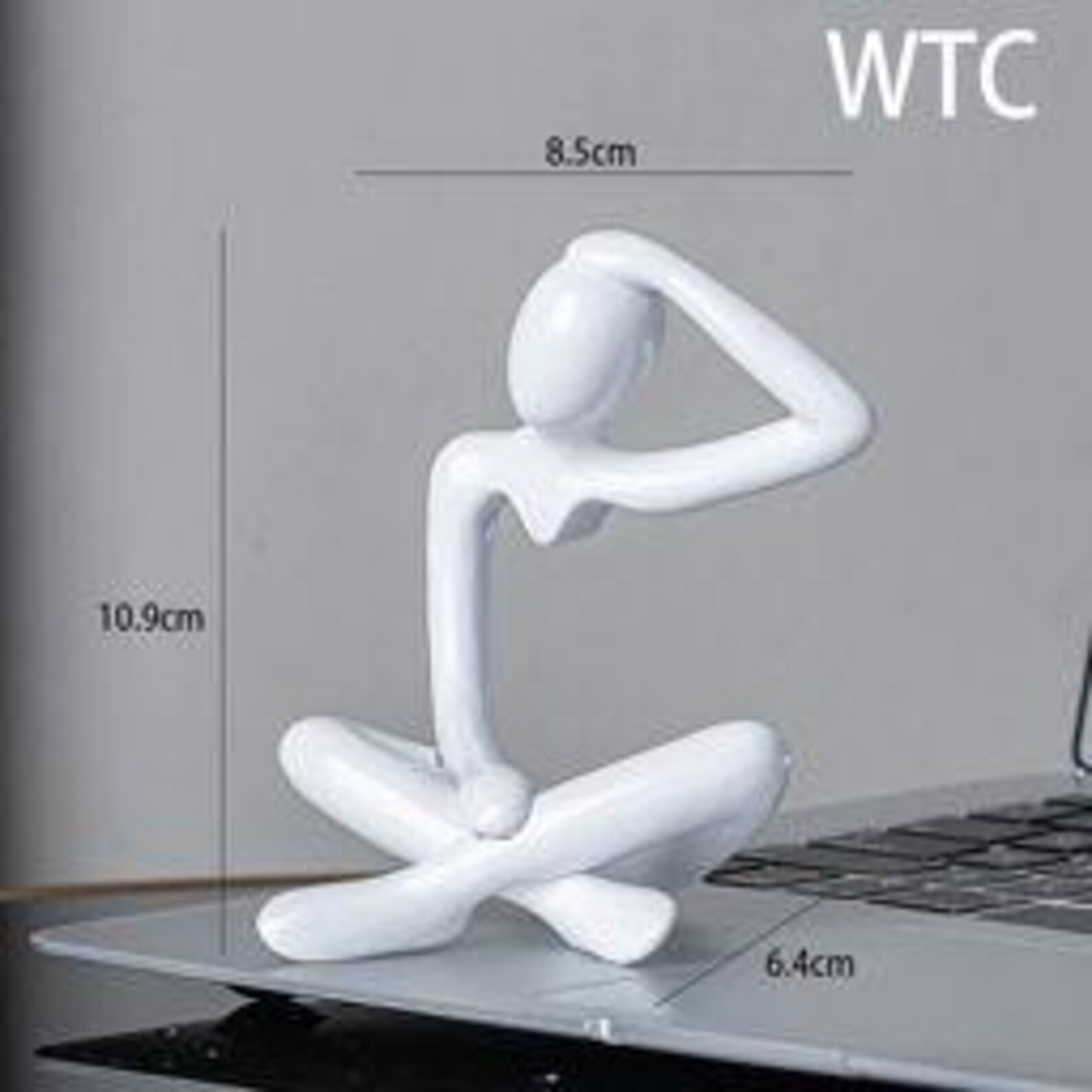 Abstract Thinker Statues Mini Character Figurines, Home and Office ...