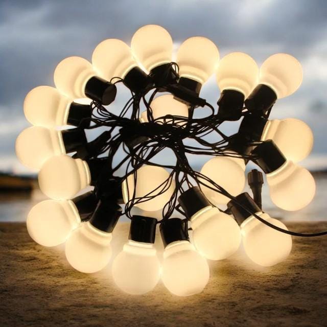 G50 LED Garland Bulbs - 5M Fairy String Light, Christmas Decoration for ...