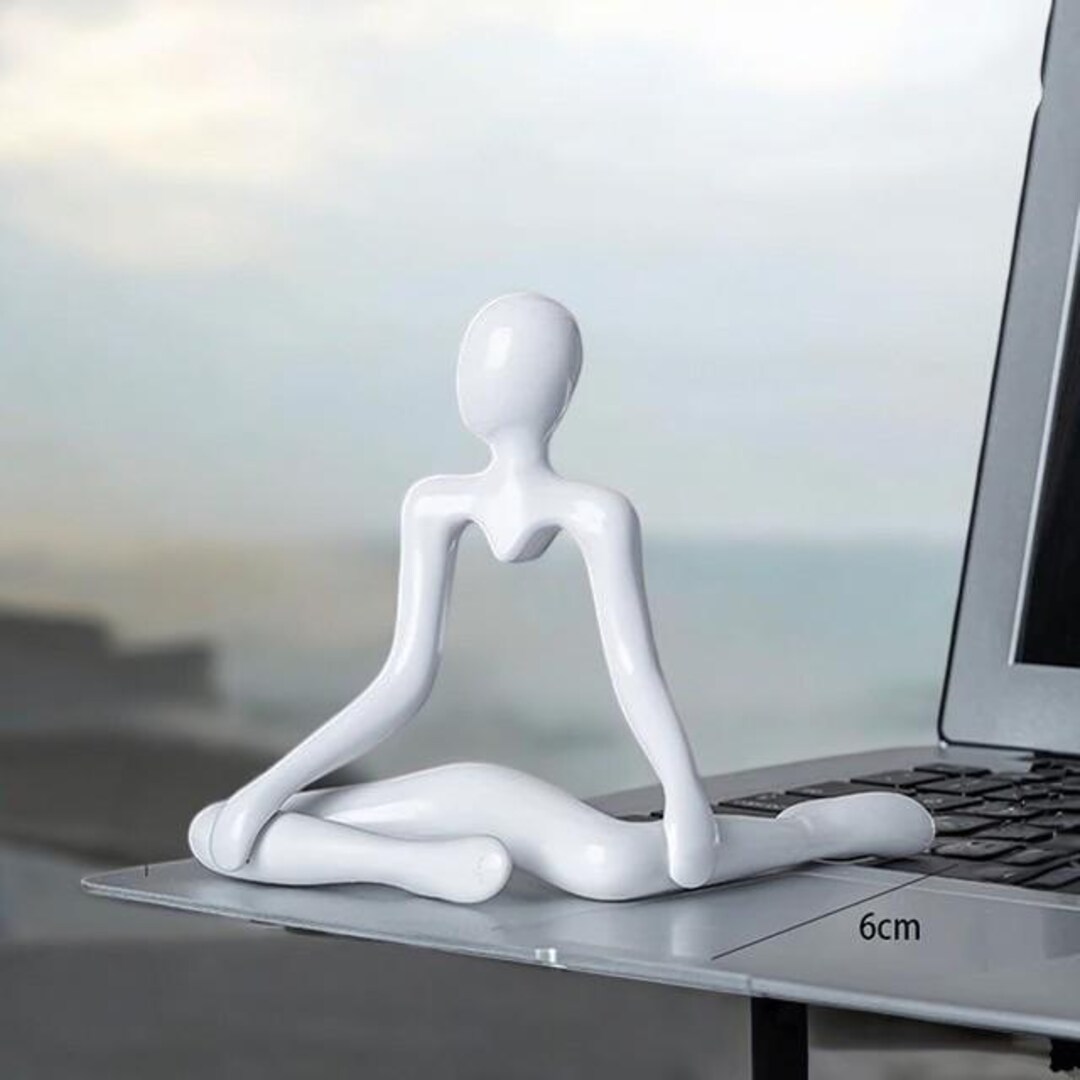 Abstract Thinker Statues Mini Character Figurines, Home and Office ...
