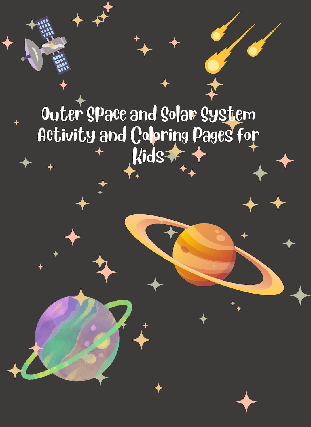 Kid's Activity Pages, Space Coloring Pages Solar System Activities ...