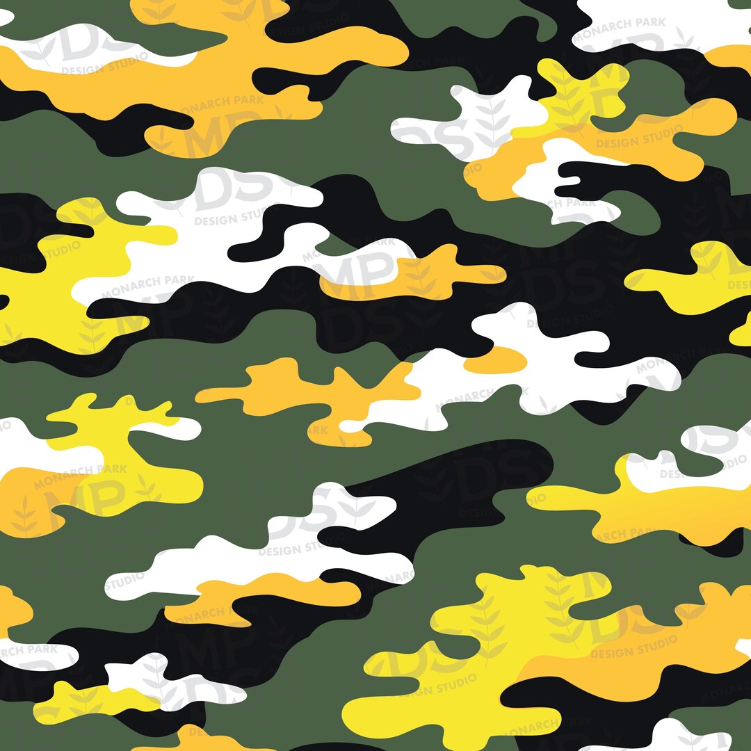 Custom Camo Pattern SVG - Versatile Digital Download for Crafts - Etsy