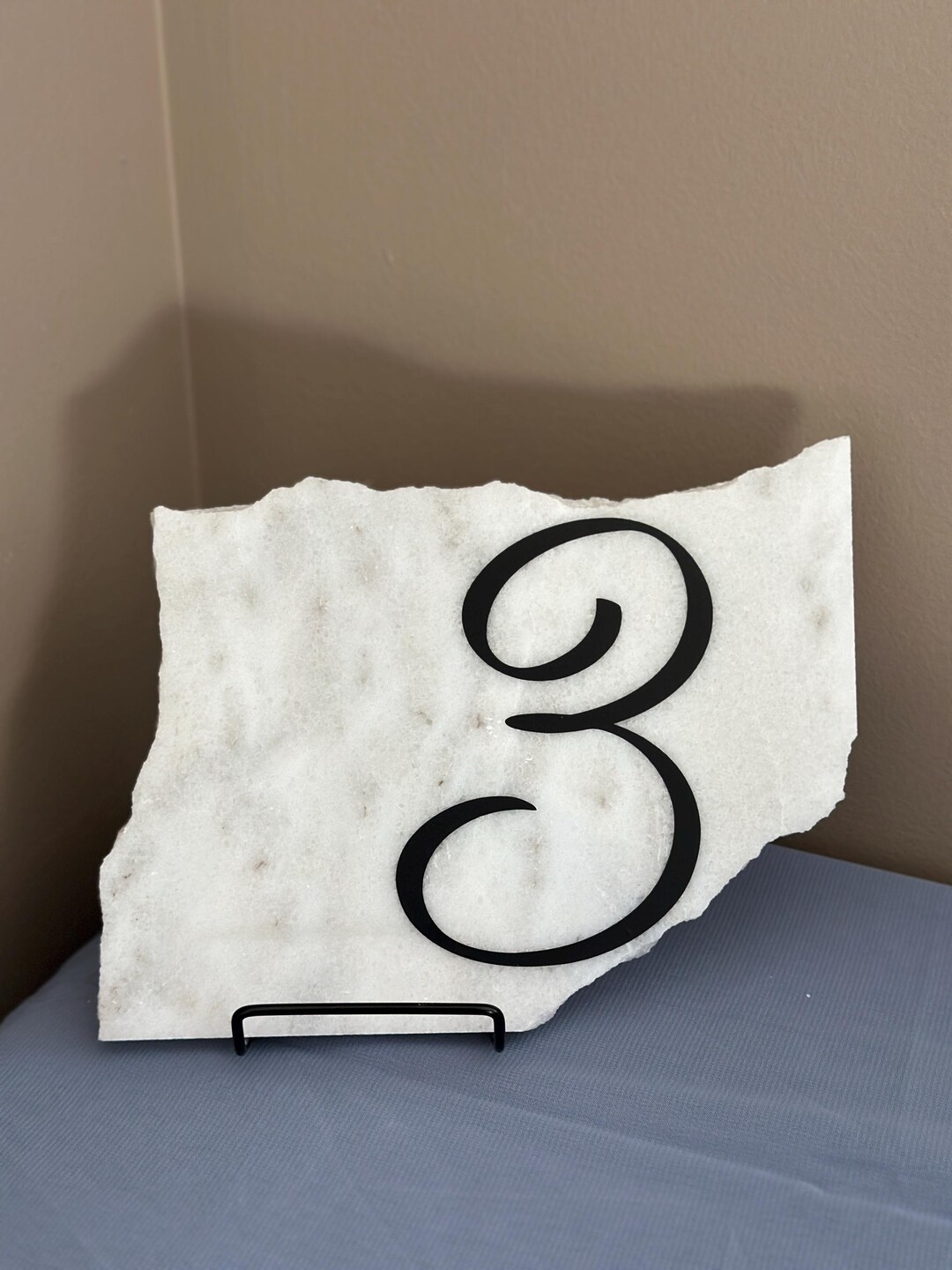 Marble Table Numbers - Etsy