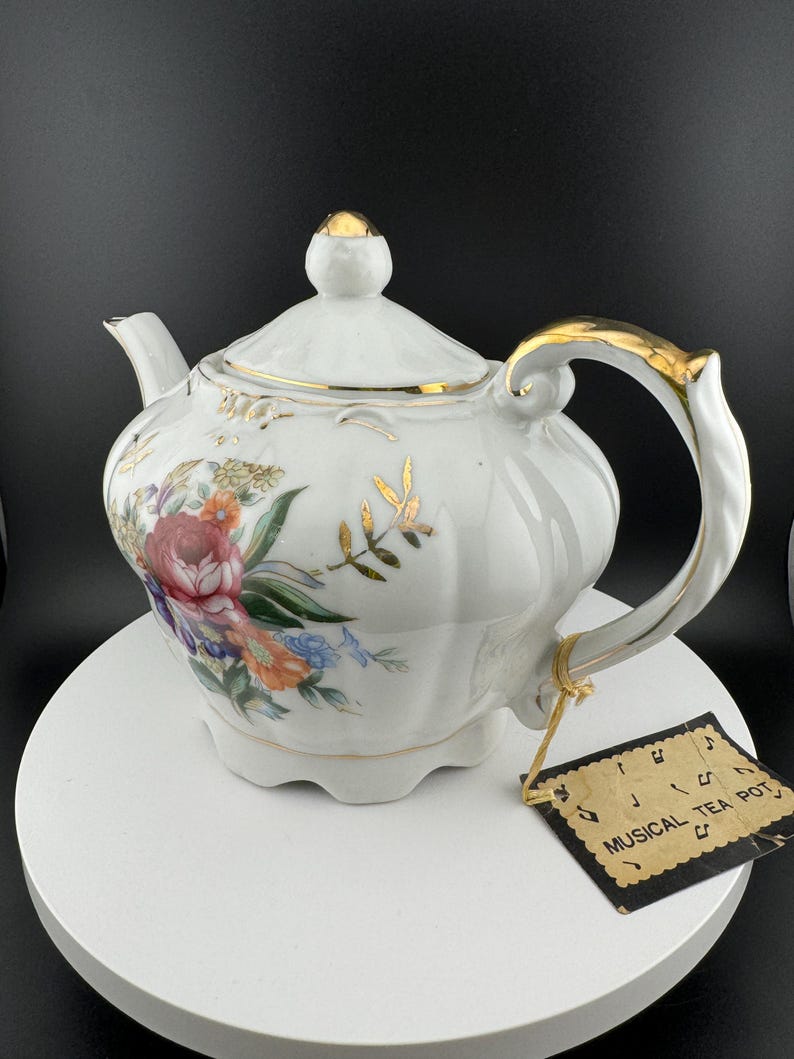 Vintage Japanese Musical Teapot - Etsy