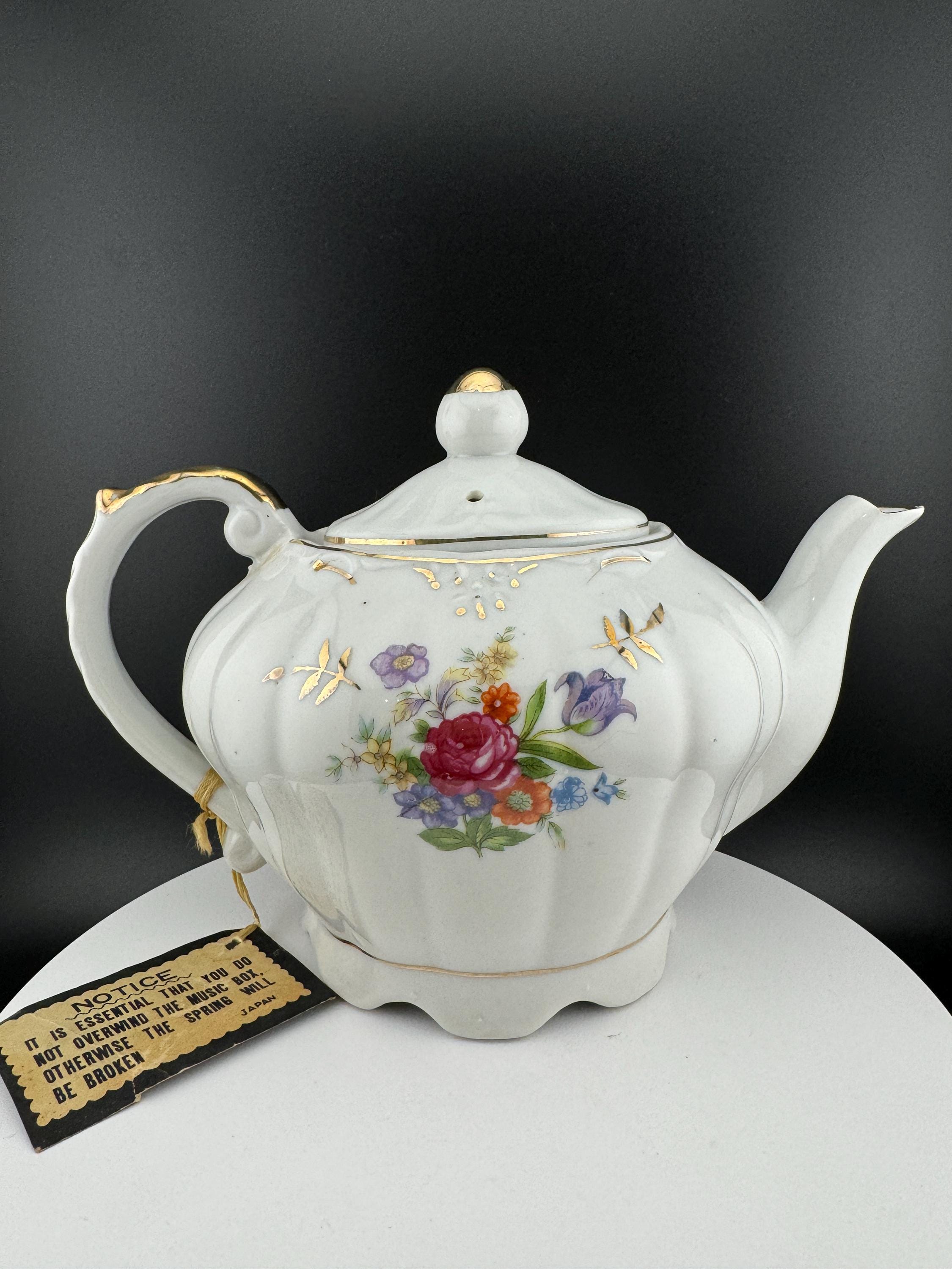 Vintage Japanese Musical Teapot - Etsy
