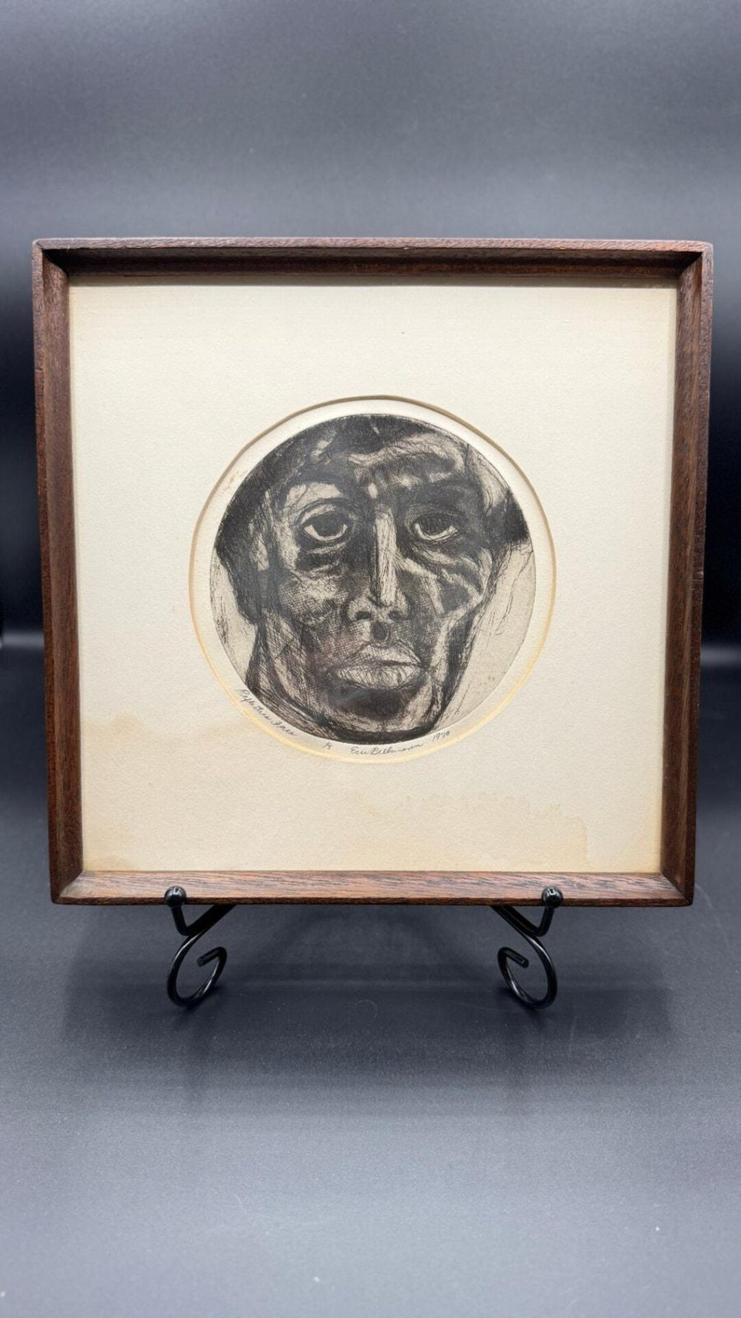 Reflective Face by Eric Bellman, Signed Limited Edition, 1 of 5 - Etsy