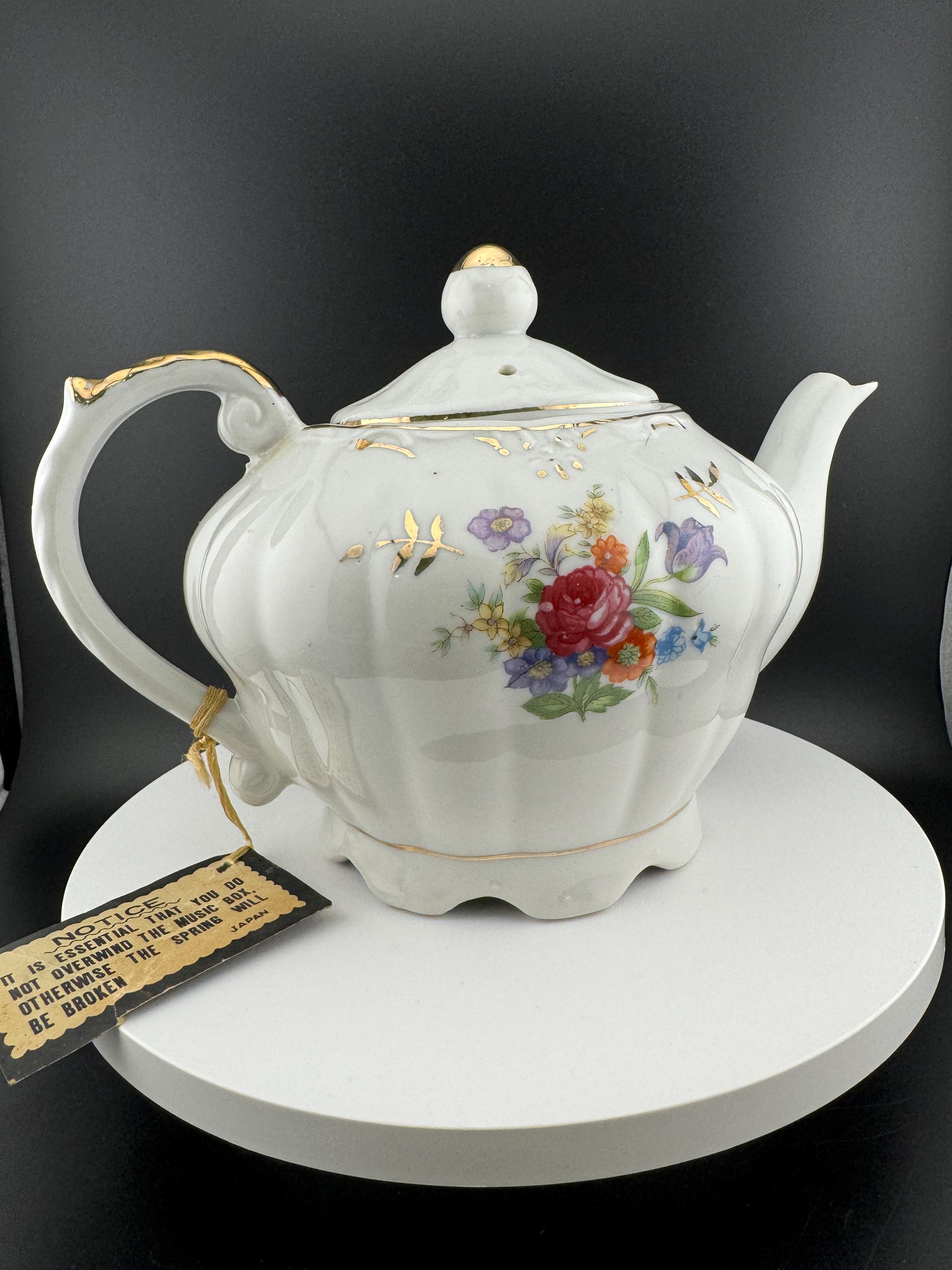 Vintage Japanese Musical Teapot - Etsy