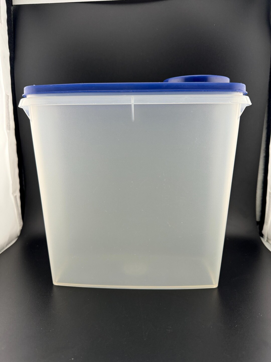 Vintage Tupperware Cereal Container - Etsy