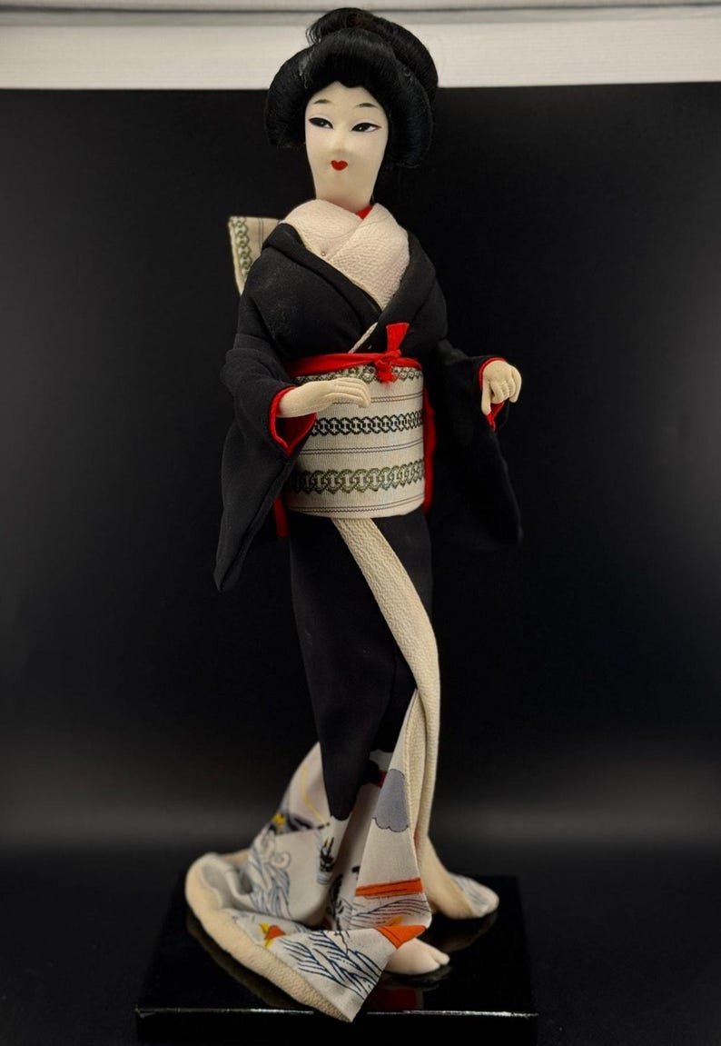 Vintage Geisha Doll #1 - Etsy