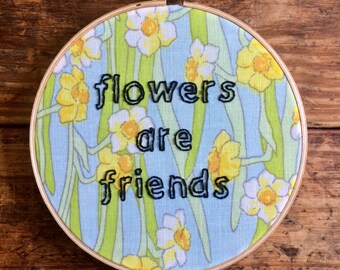 Friends hand embroidery pattern pdf
