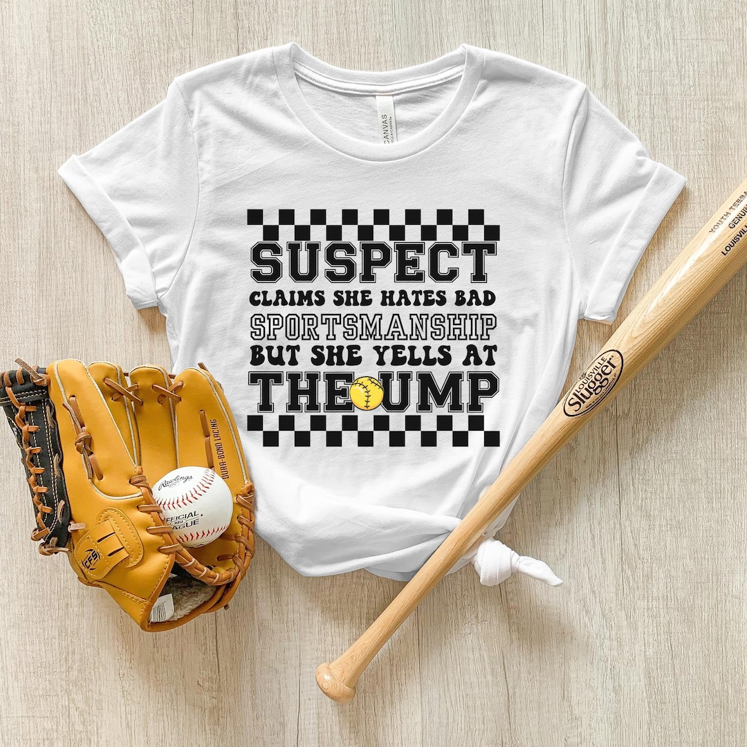 Funny Softball Tee, Baseball Shirt, Funny Sports Shirt, Softball Lover ...
