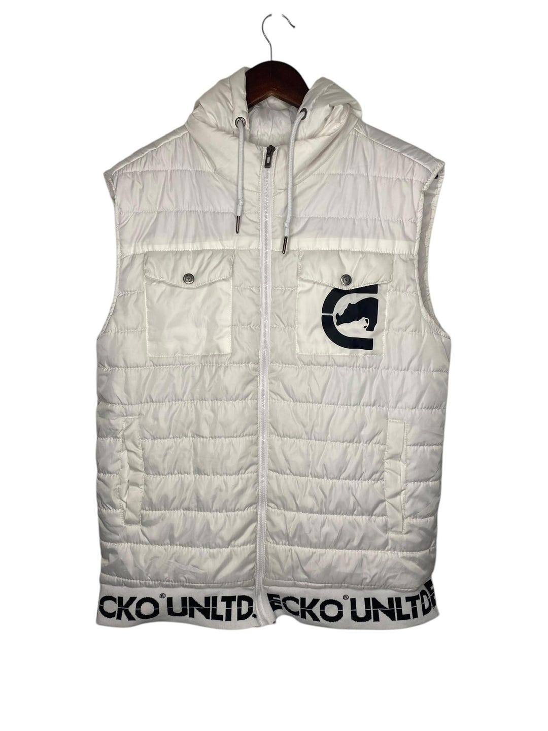 Vintage Y2k Ecko Unltd Full Zip Puffer Vest - Etsy