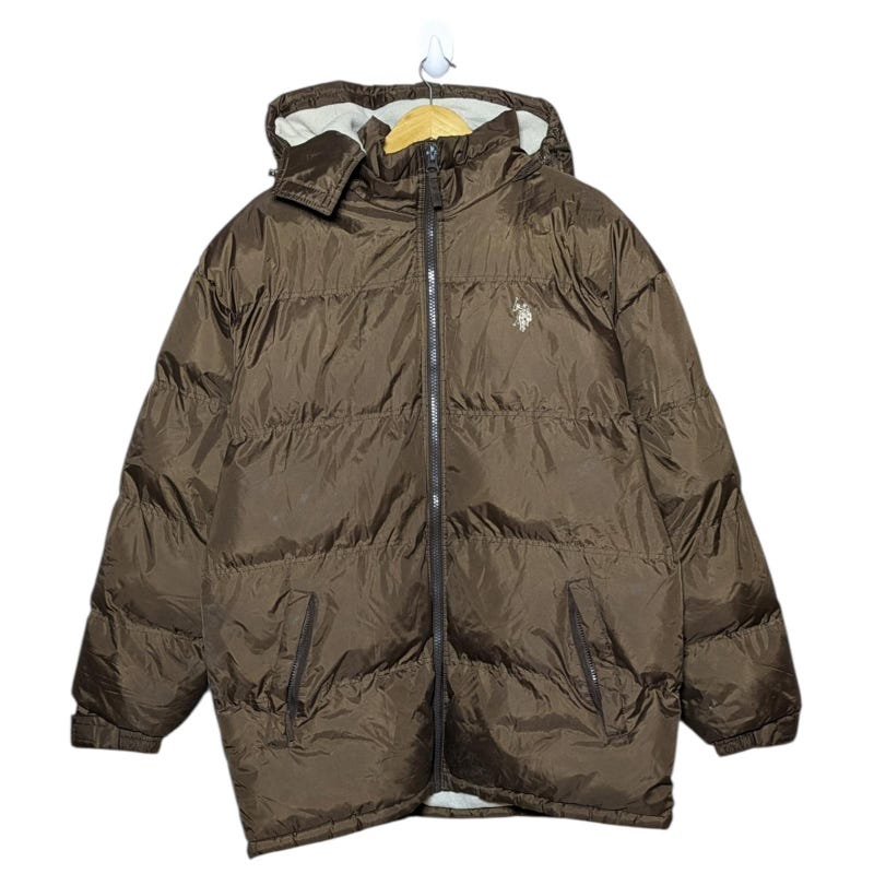 Preppy Puffer Coat Man - Etsy