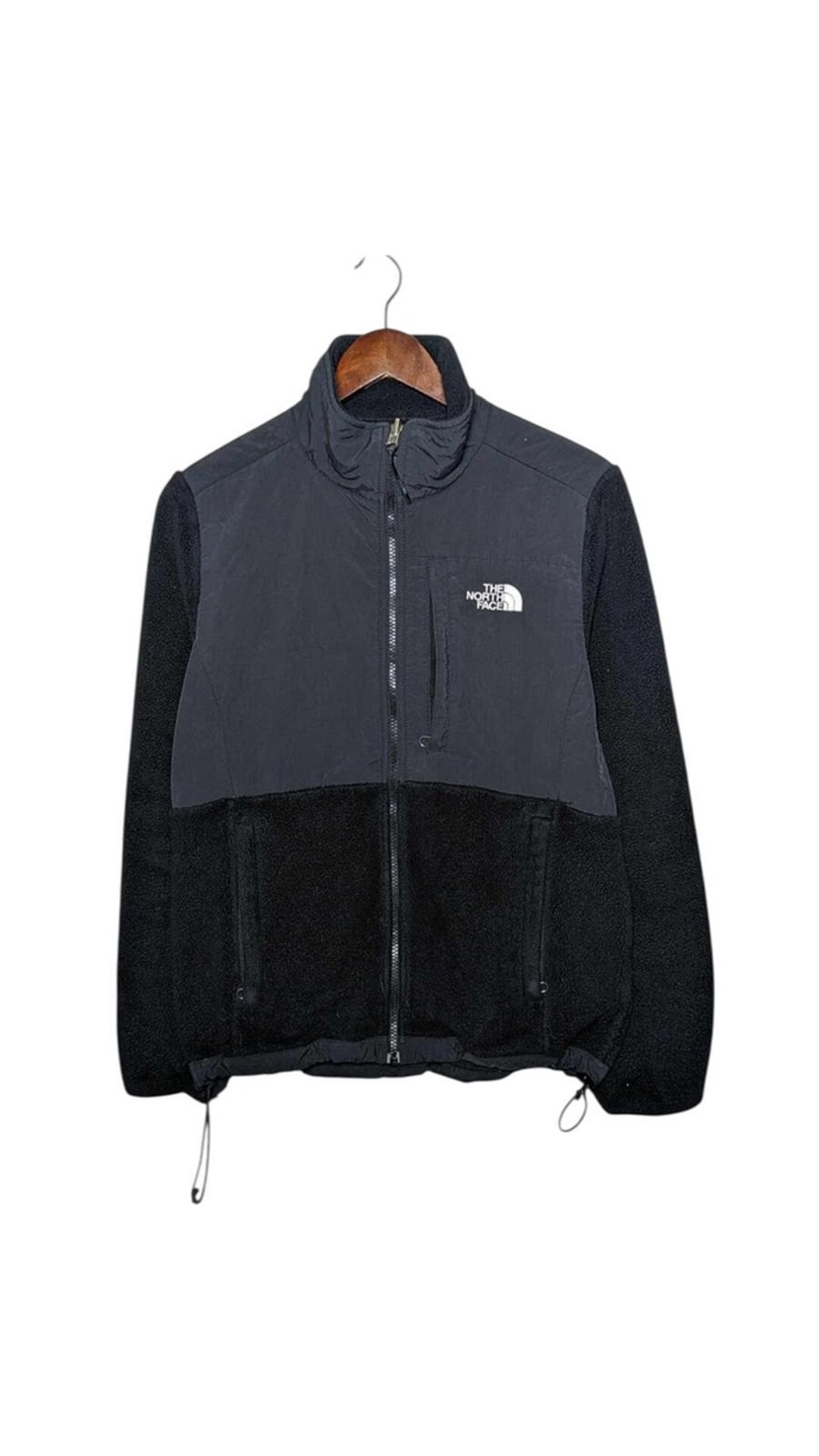 Vintage the North Face TNF Fleece Denali Jacket Womens Medium Black ...