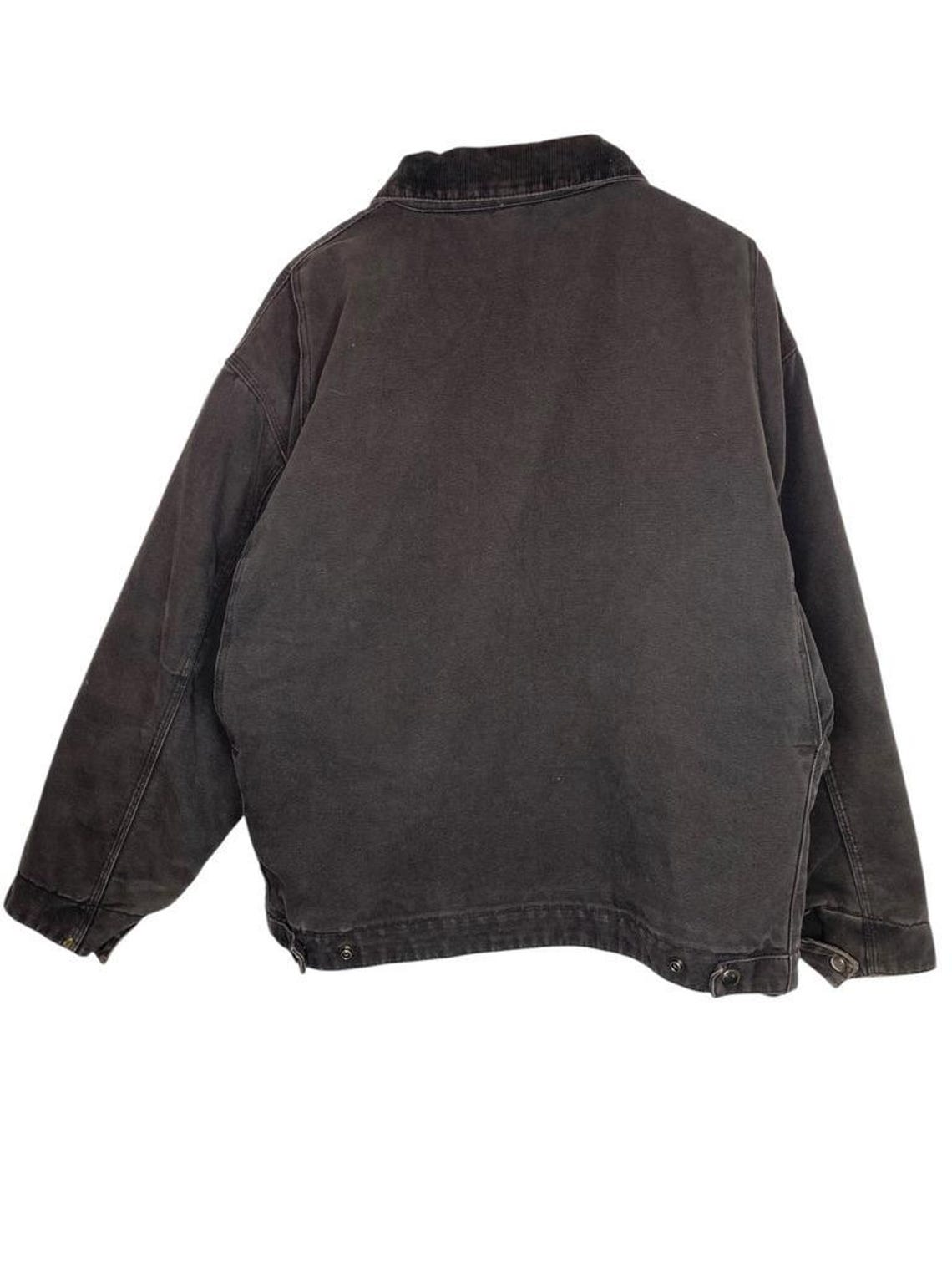 Vintage Detroit Style Cropped Fit Faded Black Work Jacket Size XL by ...