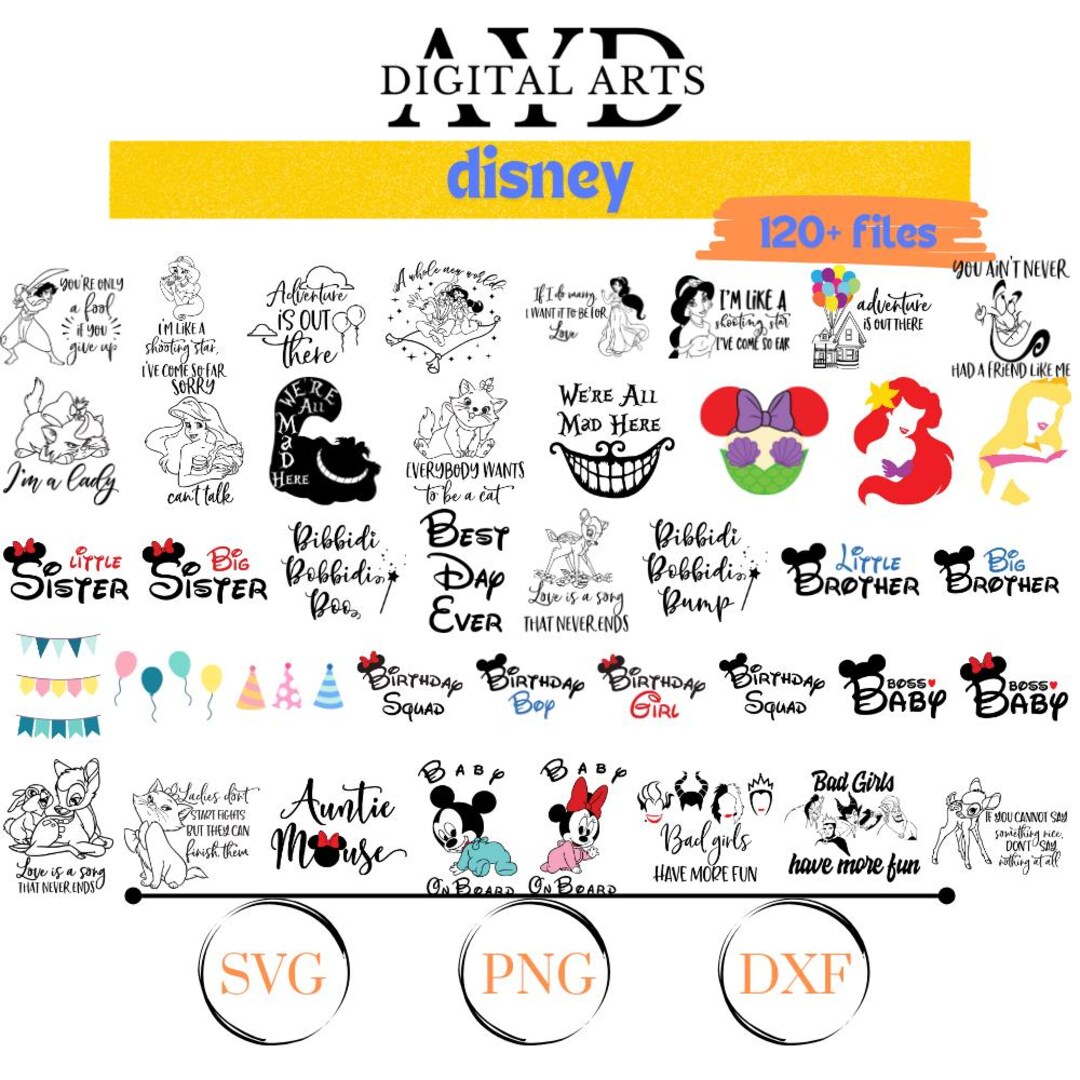 Disney Svg, Minnie Svg, Mickey Svg, Disney Birthday Svg, Baby Boss Svg ...