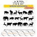 Animals Bundle Svg, Animals Cricut, Animals Clipart, Animal Silhouette ...