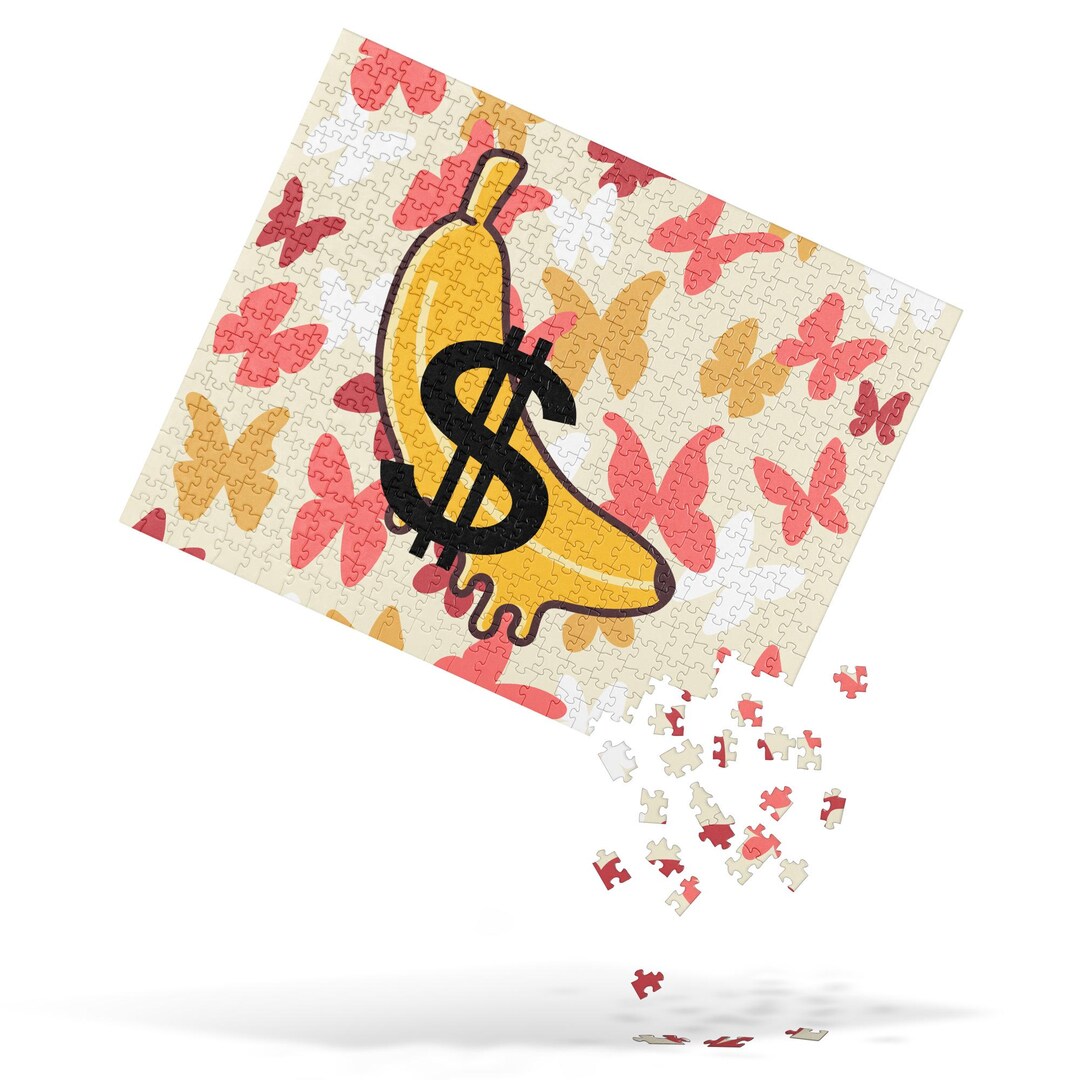 Cattelan Banana Puzzle - Etsy