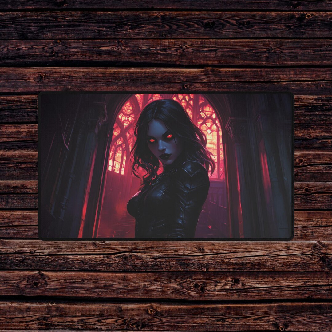 The Mana Market: Vampire's Lair Playmat - Etsy