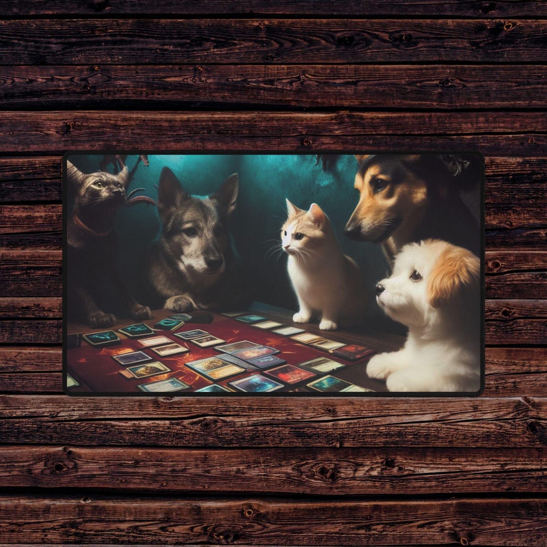 The Mana Market: Cats and Dogs Play Mat - Etsy