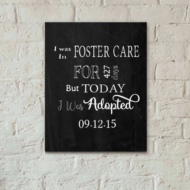 Foster Care Sign - Etsy