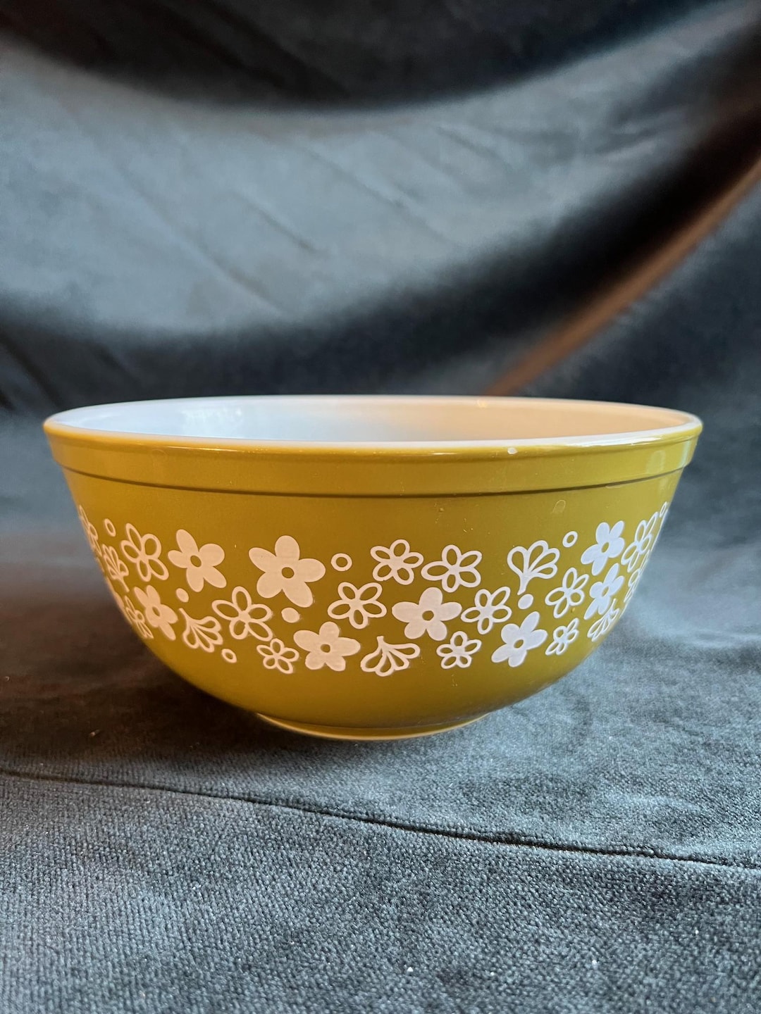 Vintage Pyrex Crazy Daisy # 403 (spring Blossom) Mixing Bowl - Etsy